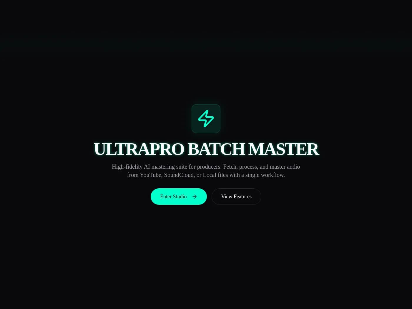 UltraPro Batch Audio Master