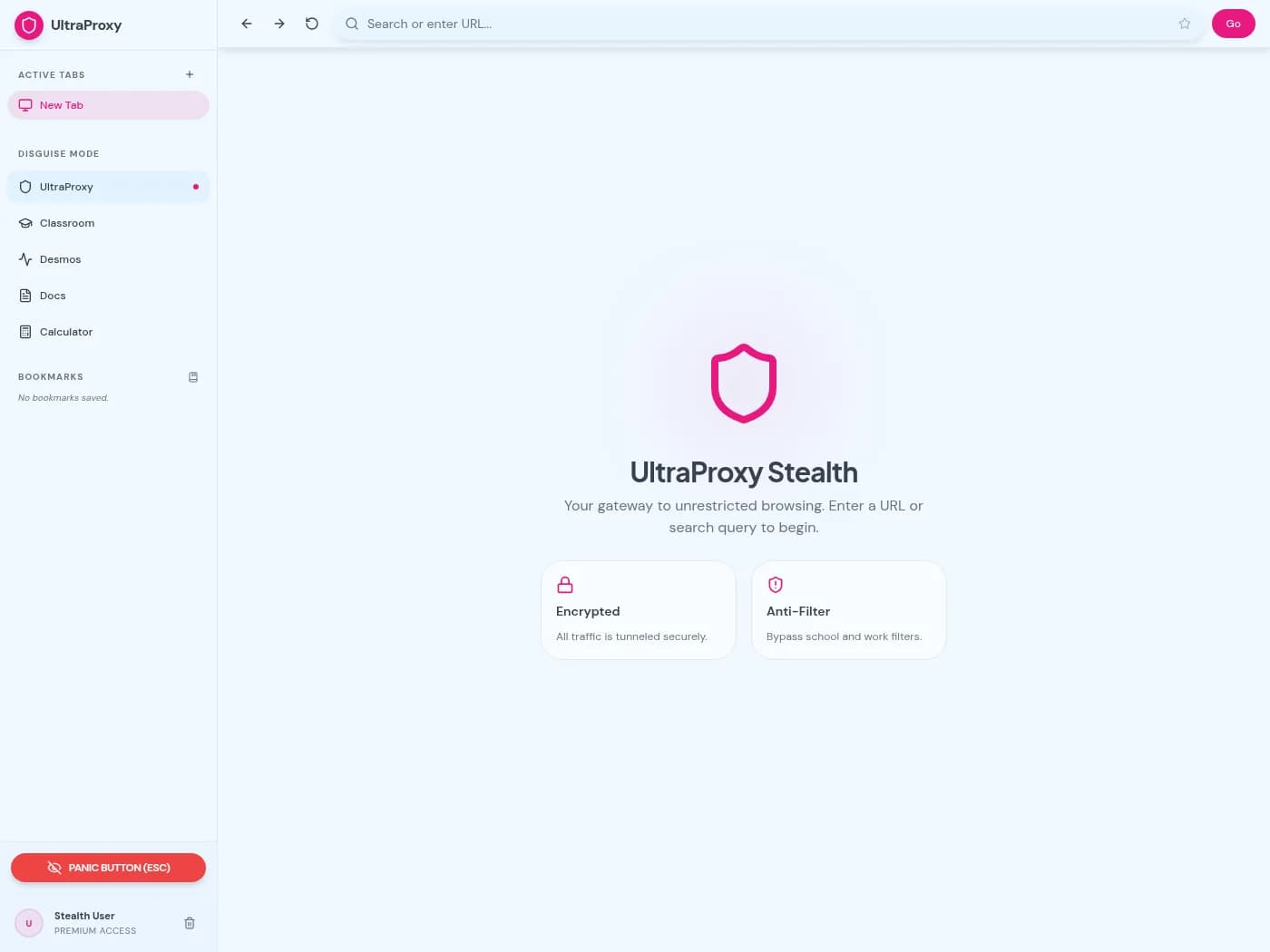 UltraProxy Stealth Browser