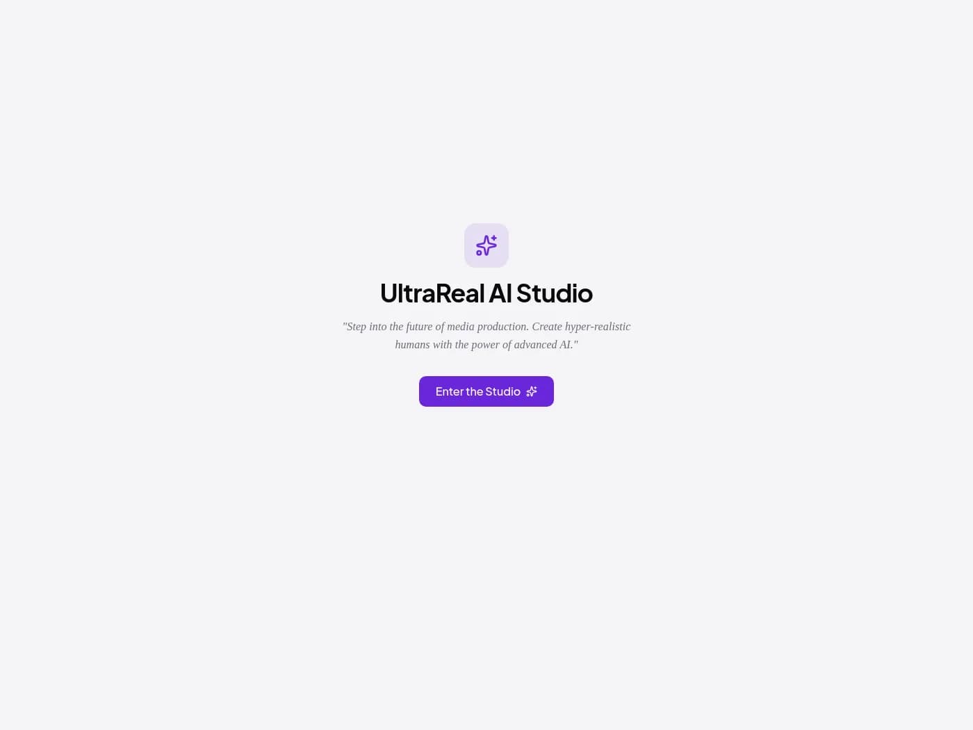 UltraReal AI Studio