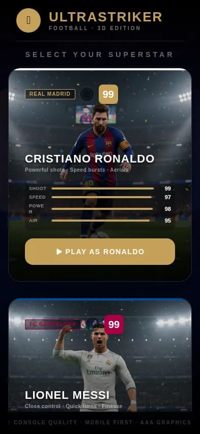 UltraStriker 3D Football