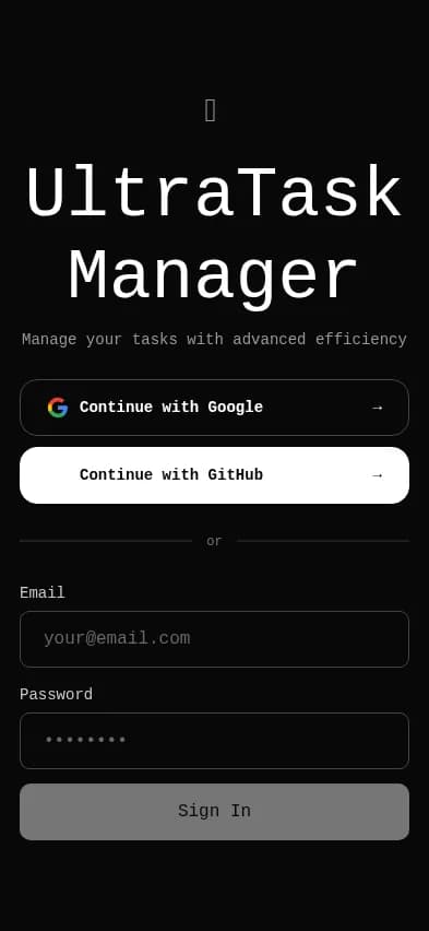 UltraTask Manager