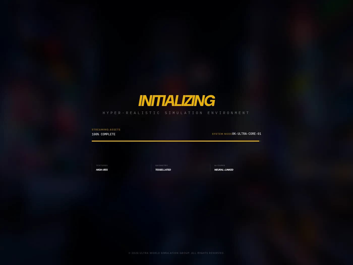 UltraWorld Simulator