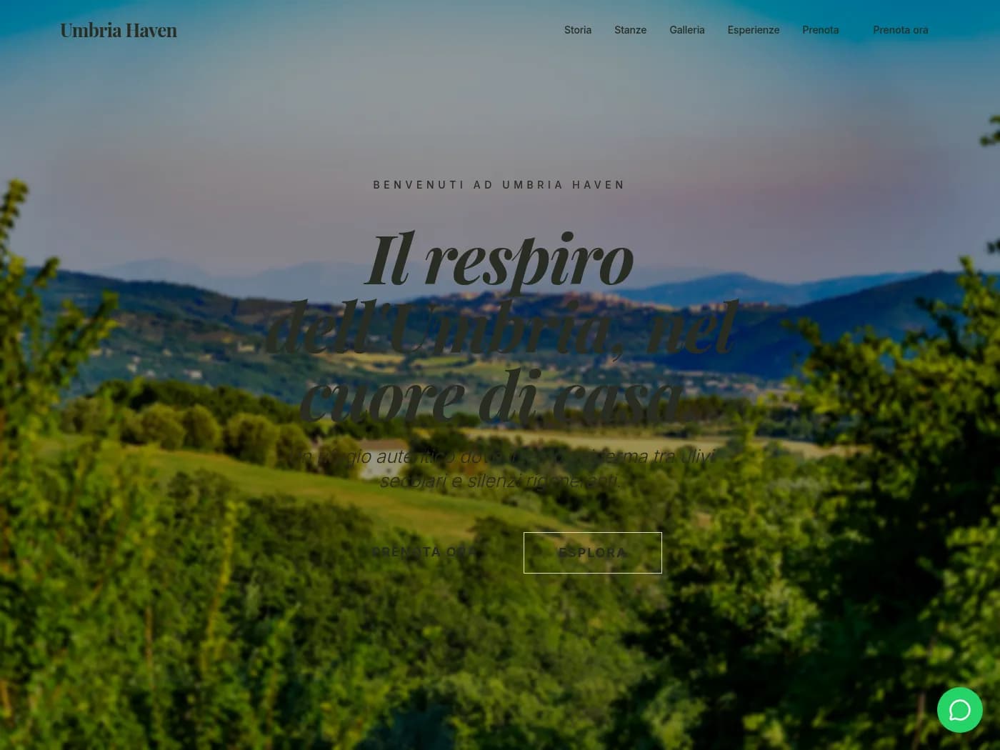 Umbria Haven Website