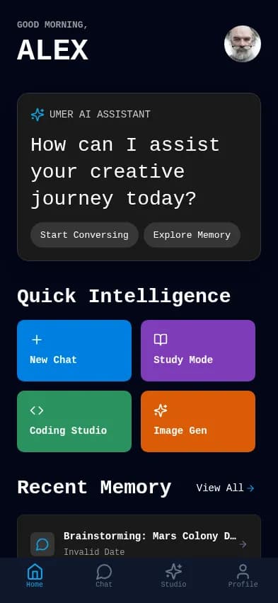 Umer AI Assistant App