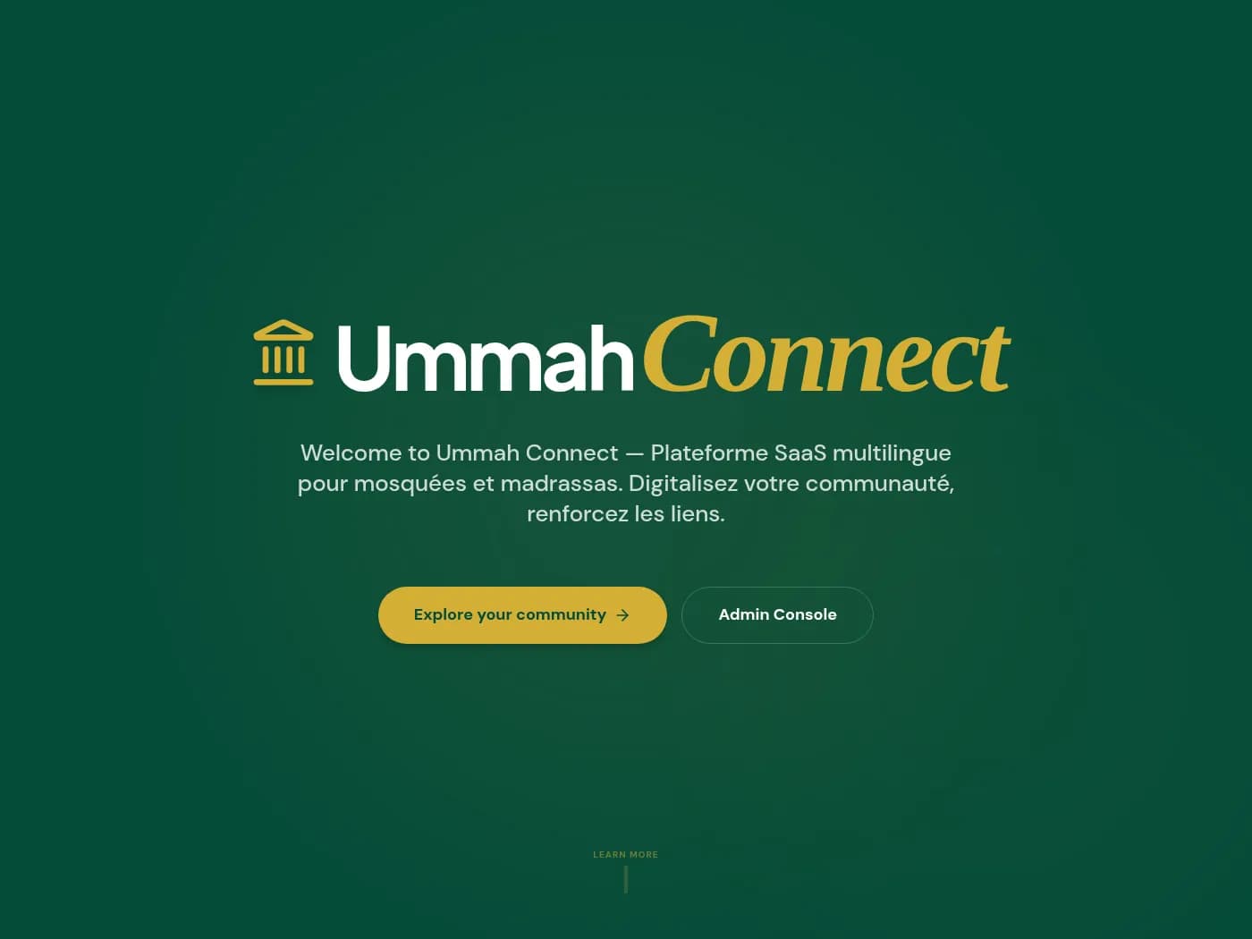 Ummah Connect Platform