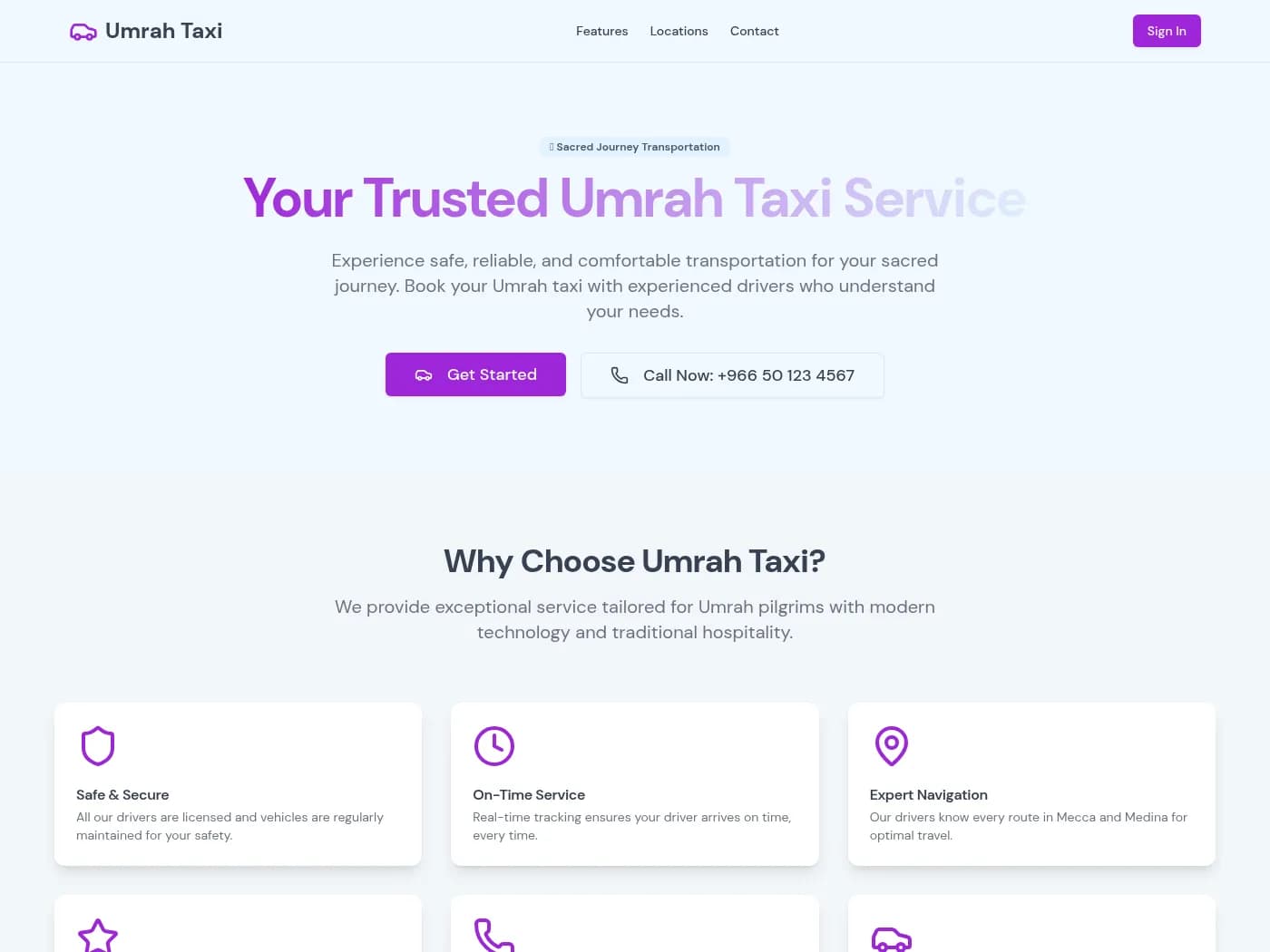 PrivateUmrah taxi