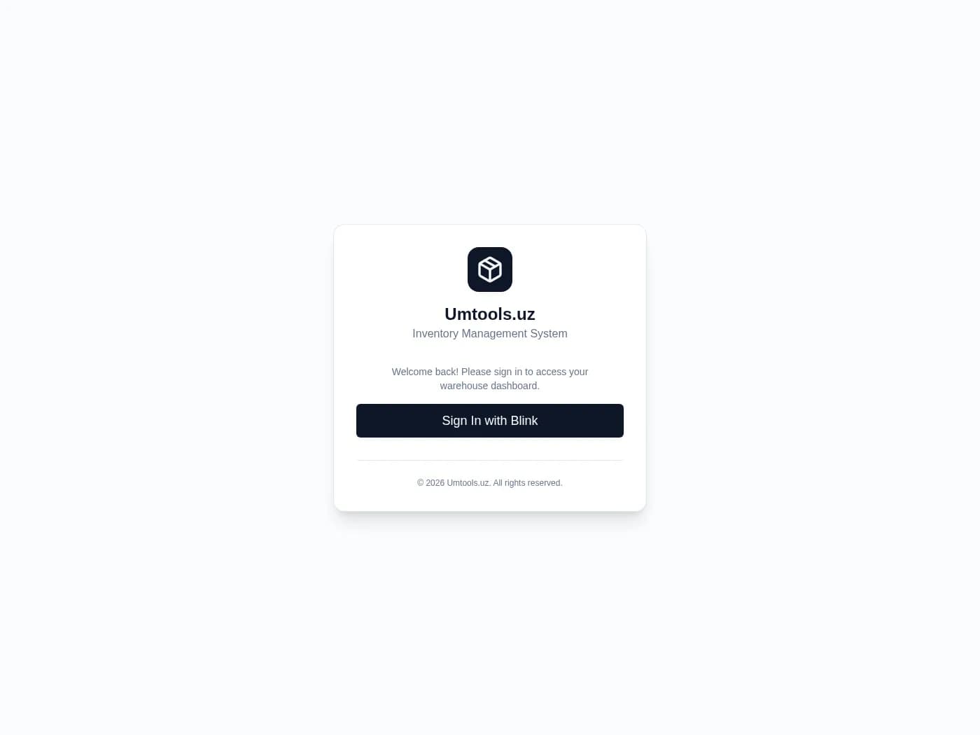 Umtools Inventory Manager