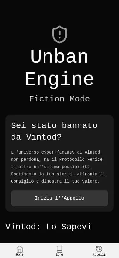 Unban Engine Fiction
