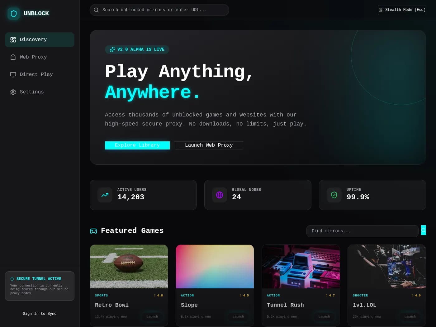 UnblockGames Proxy