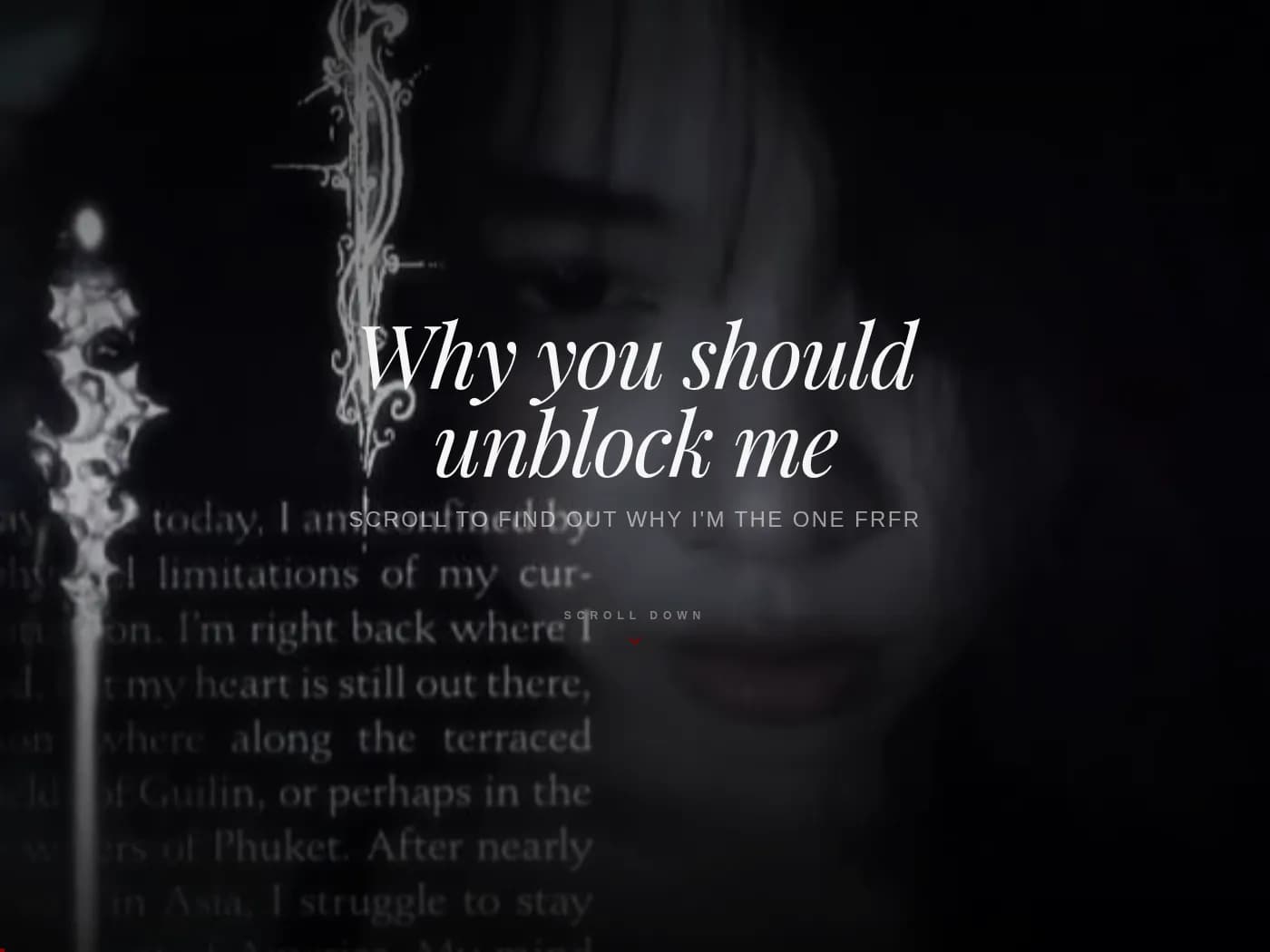 Unblock Me Reasons