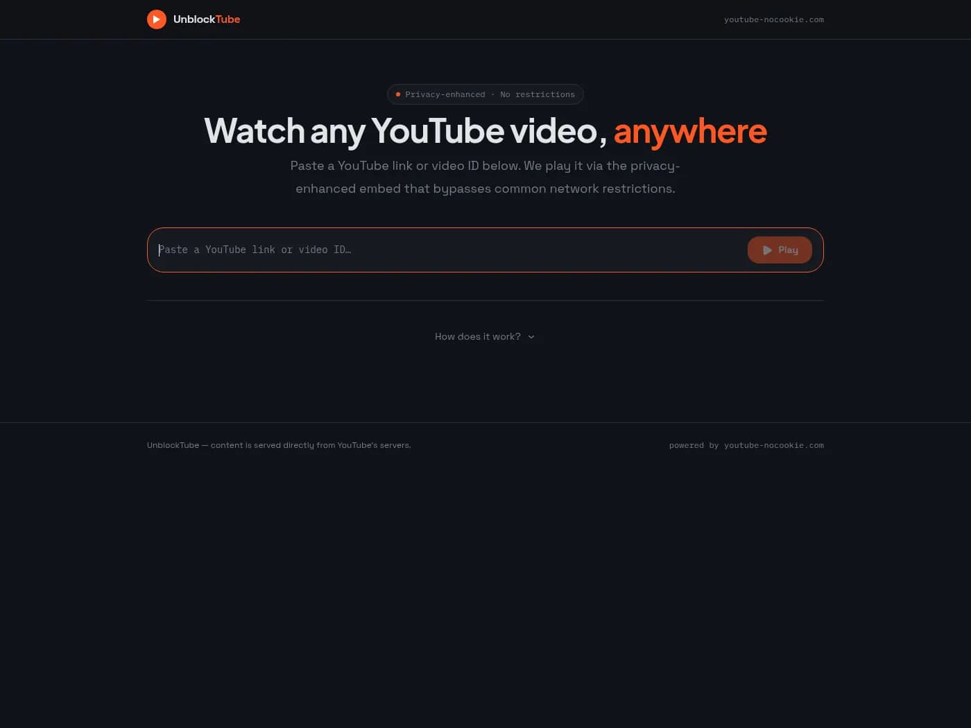 UnblockTube
