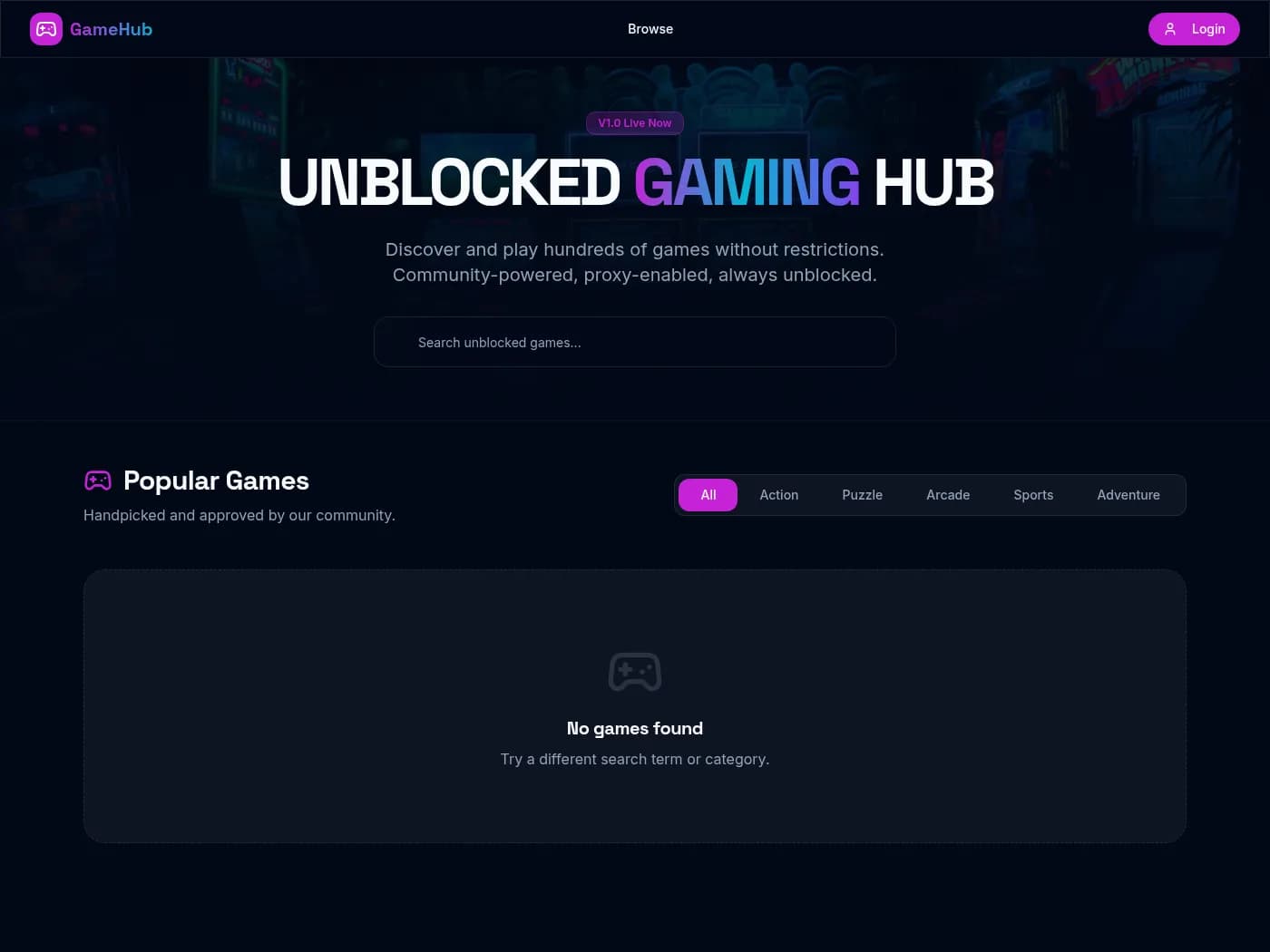 Unblocked Game Hub