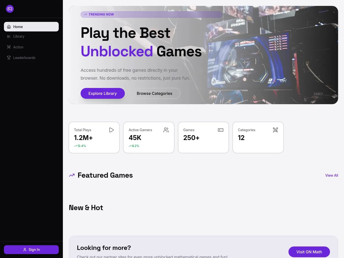 Unblocked Game Hub