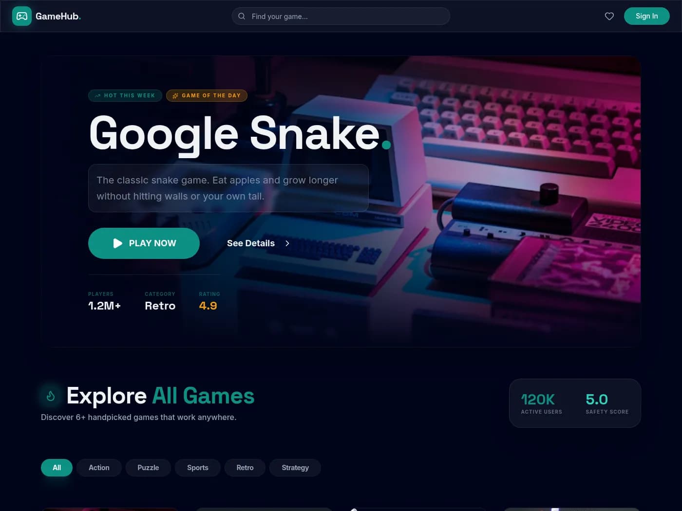 Unblocked GameHub