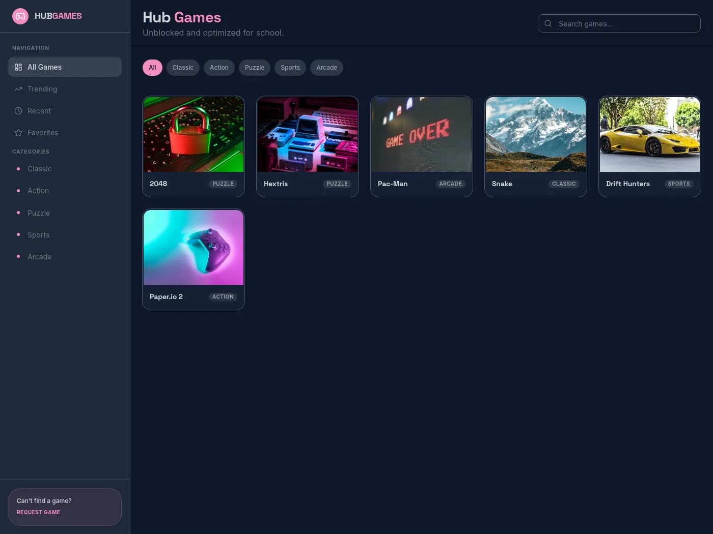 Unblocked Games