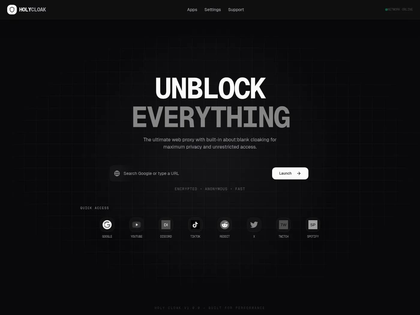 Holy Unblocker Clone