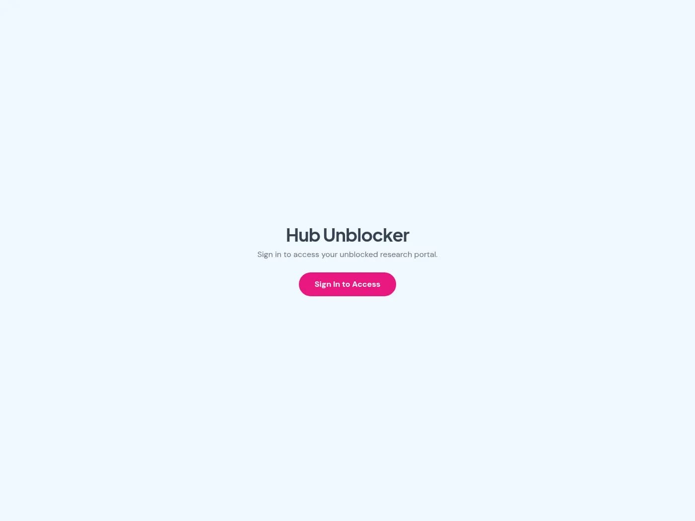 Unblocker Game Hub
