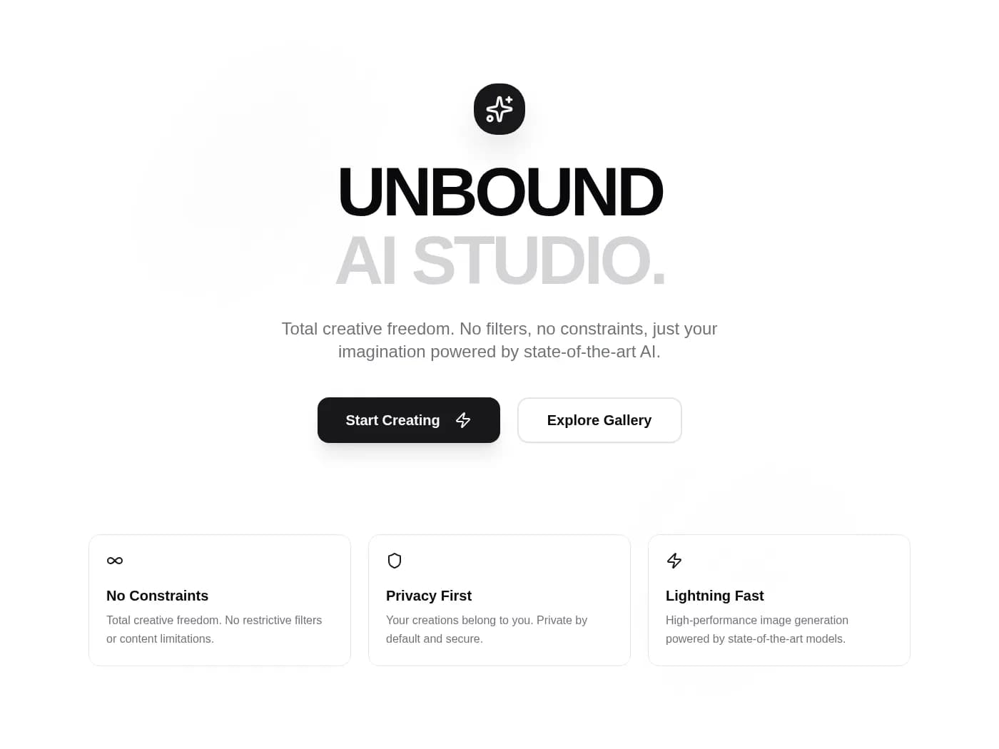 Unbound AI Image Maker