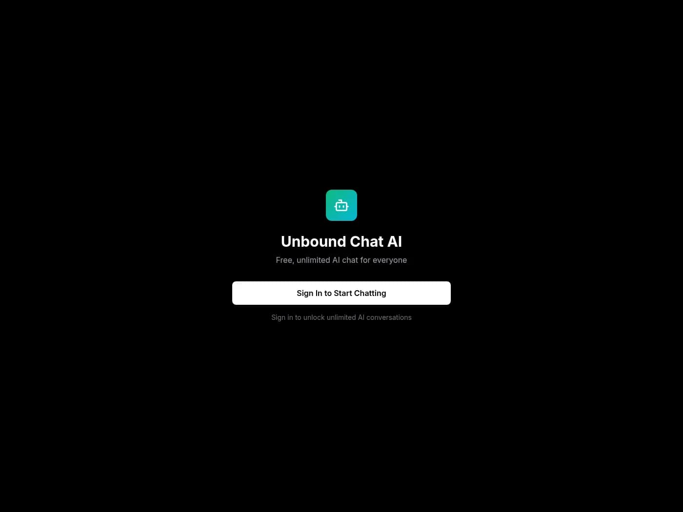 Unbound Chat AI