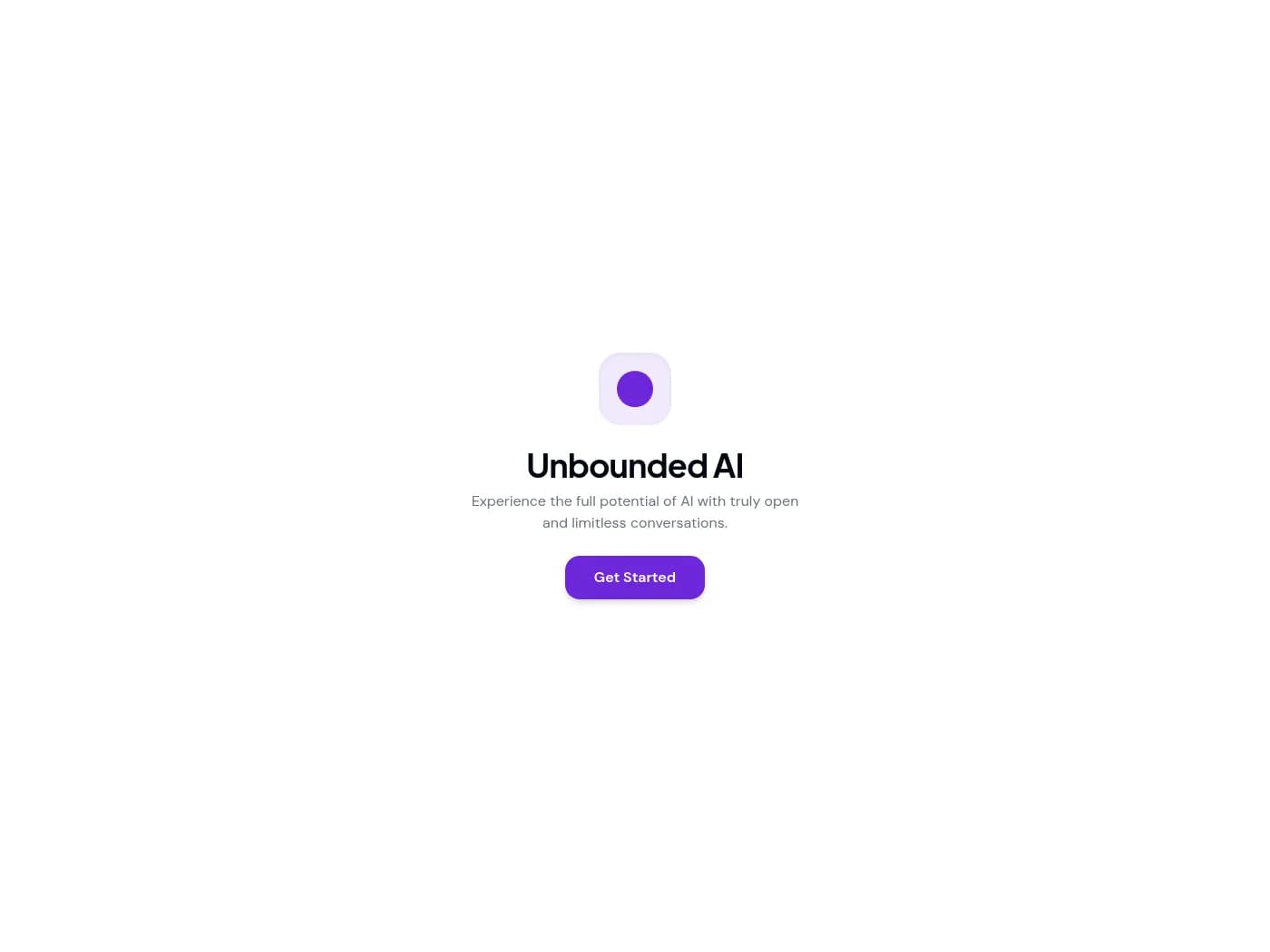 Unbounded AI Chat