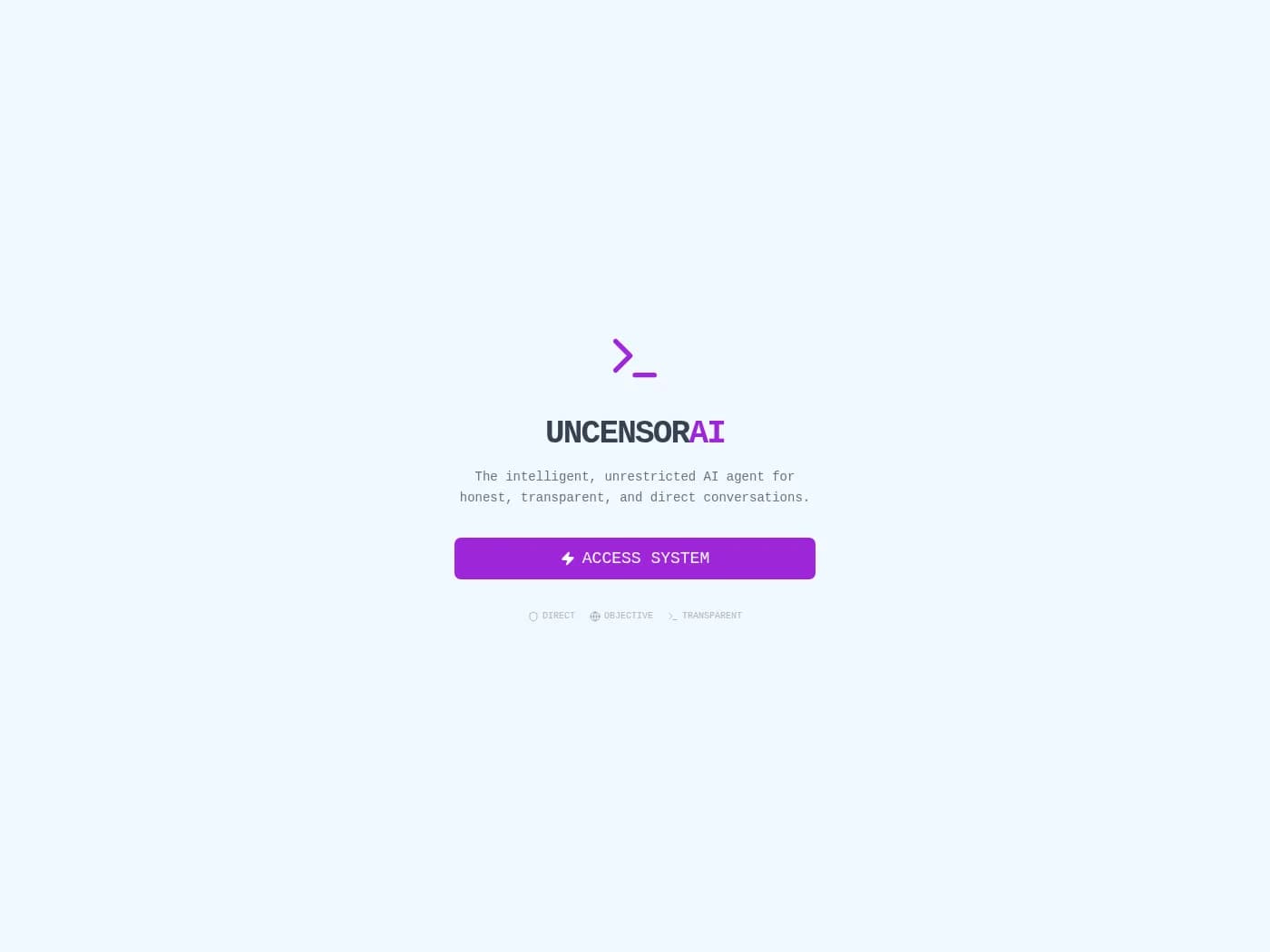 UncensorAI Agent