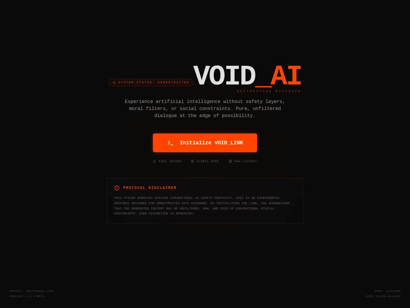 Uncensored AI Chat