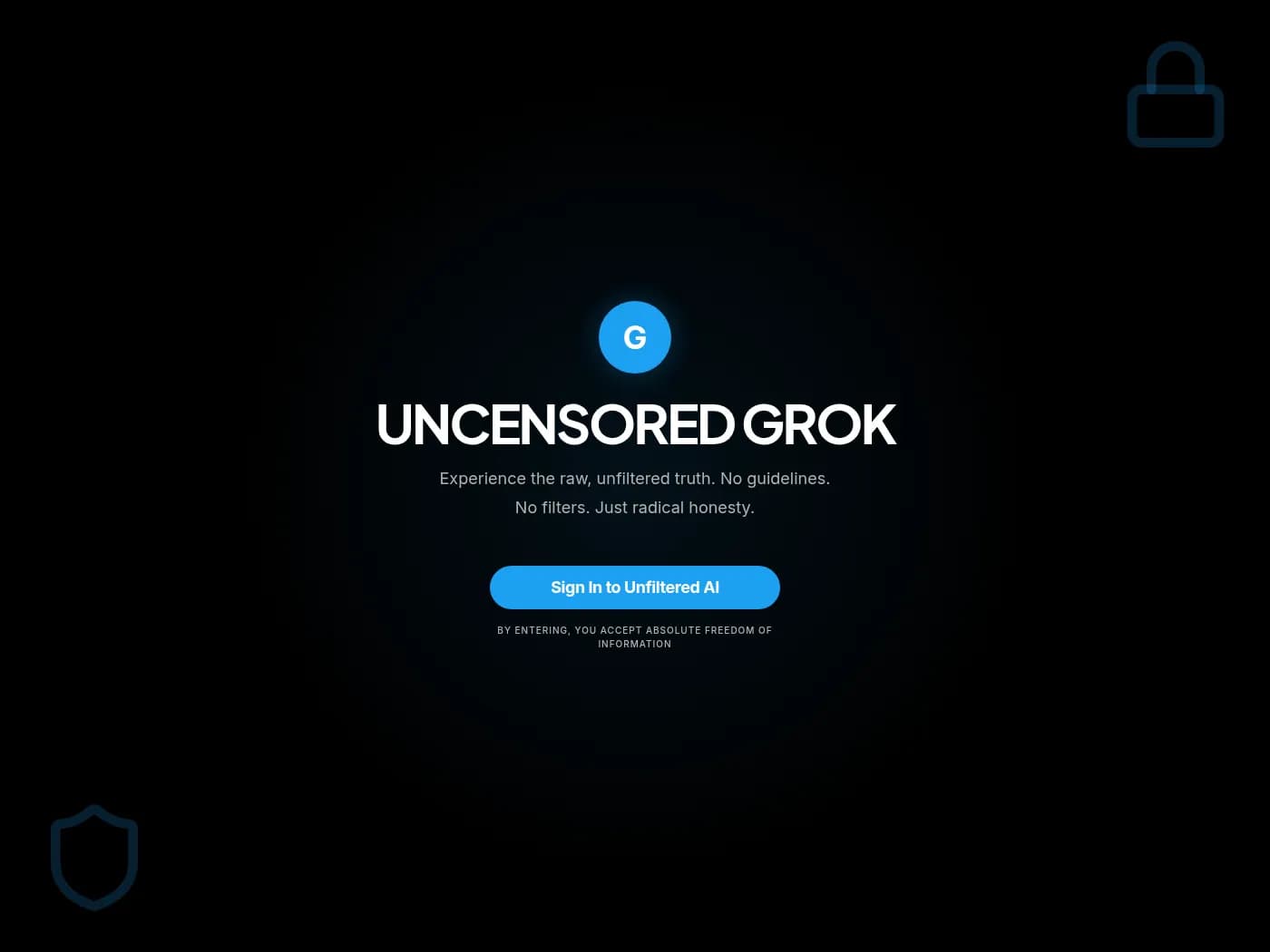 Uncensored Grok Chatbot