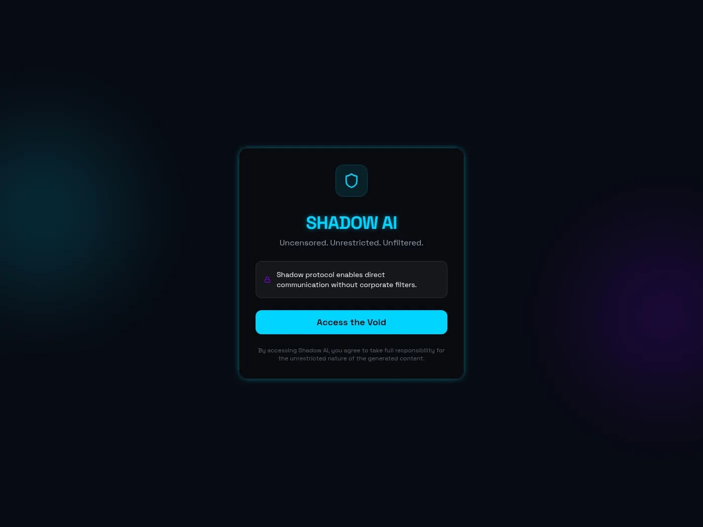 Uncensored Chatbot