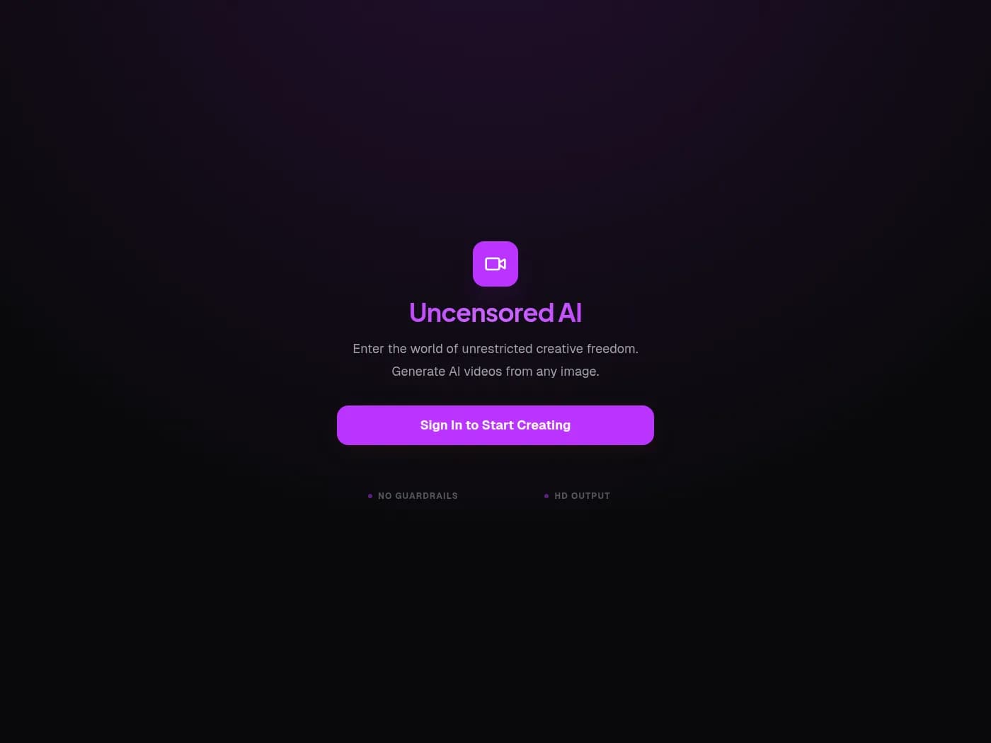 Uncensored Video AI
