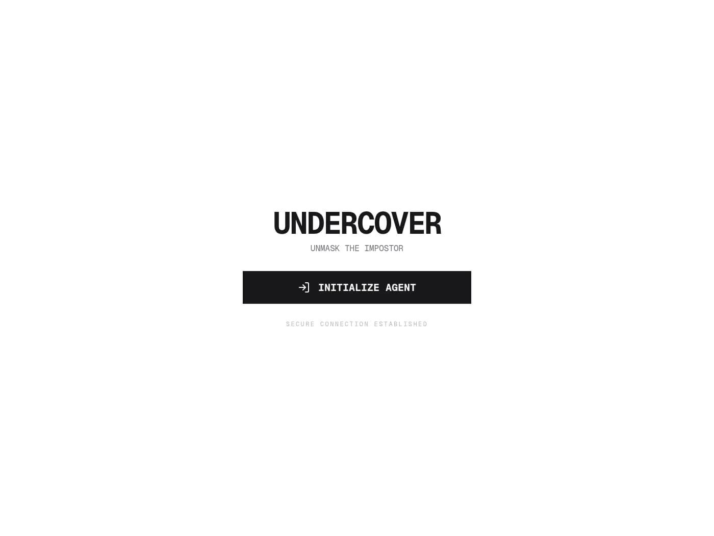 Undercover Party Game