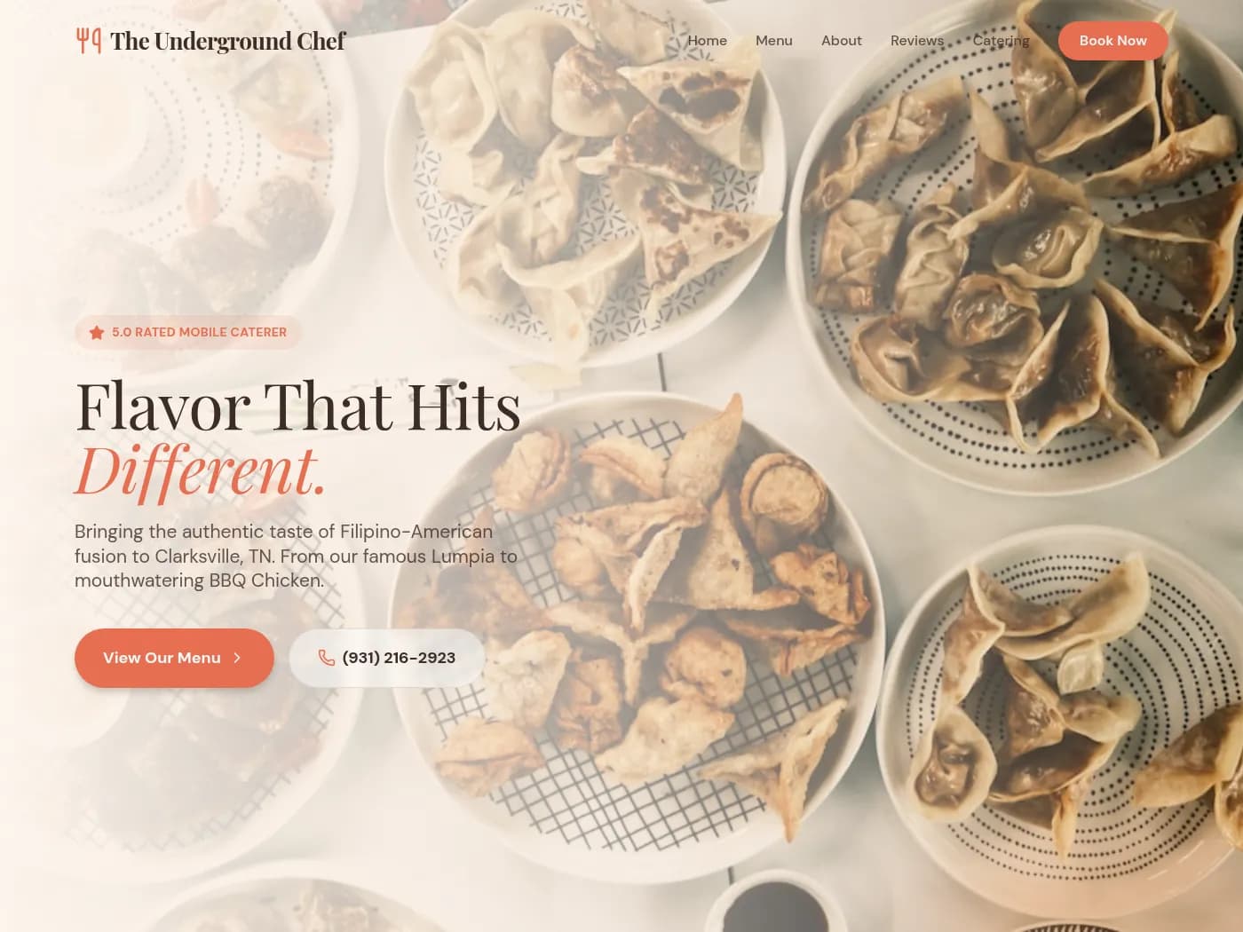 Underground Chef Website