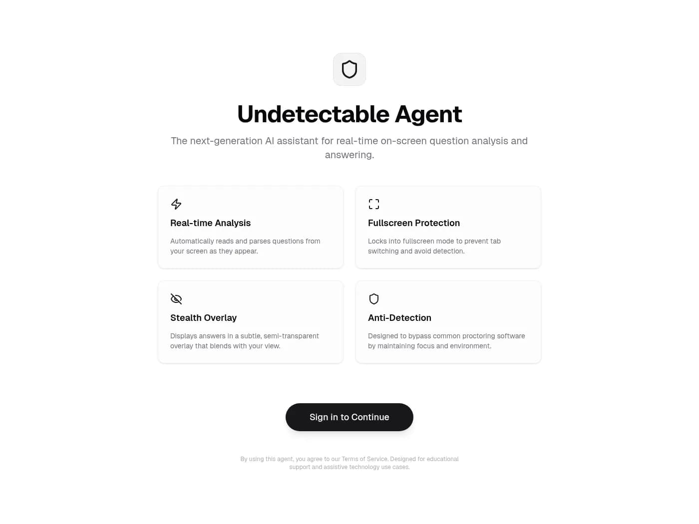 Undetectable AI Answer Agent
