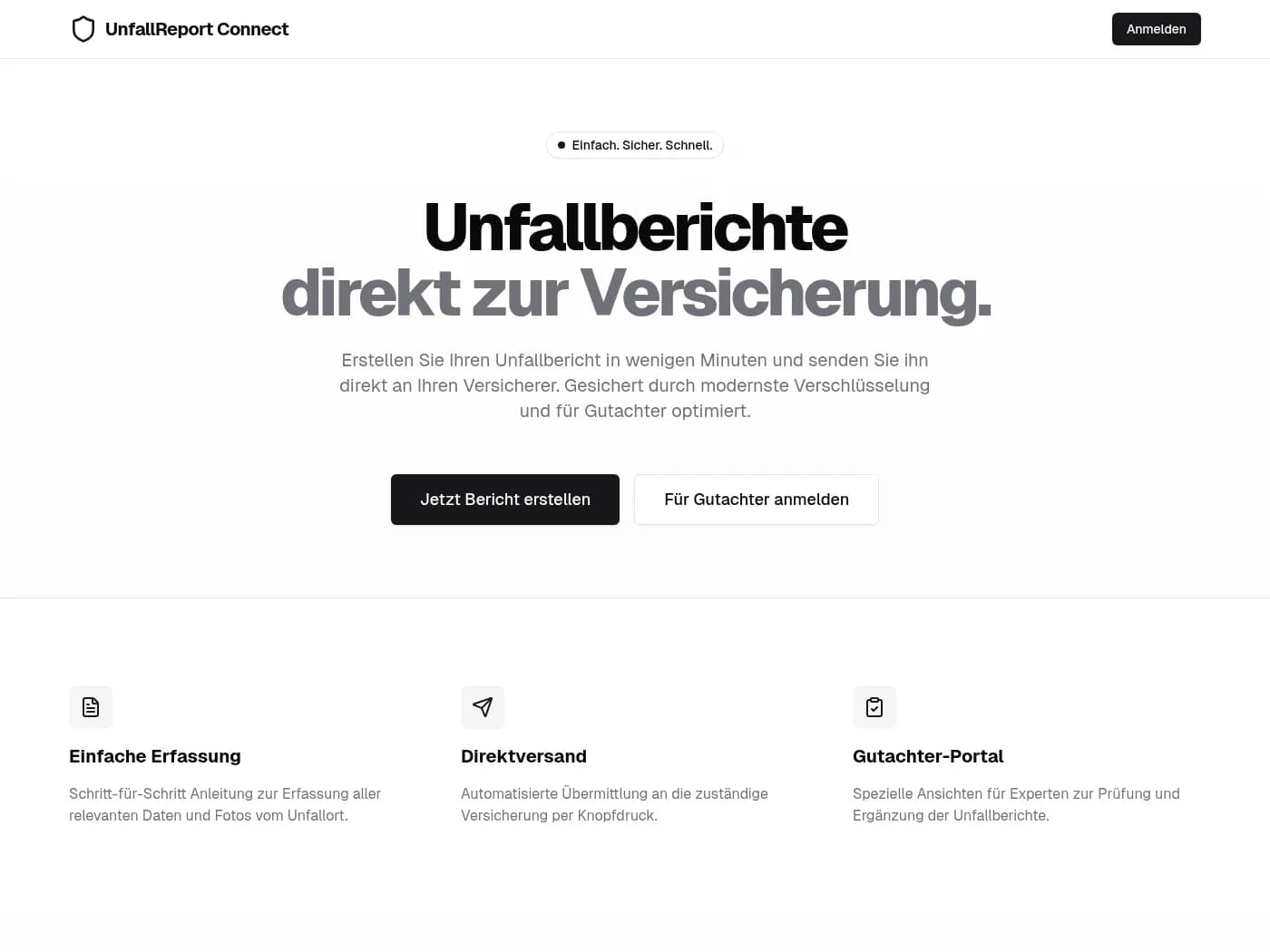 UnfallReport Connect