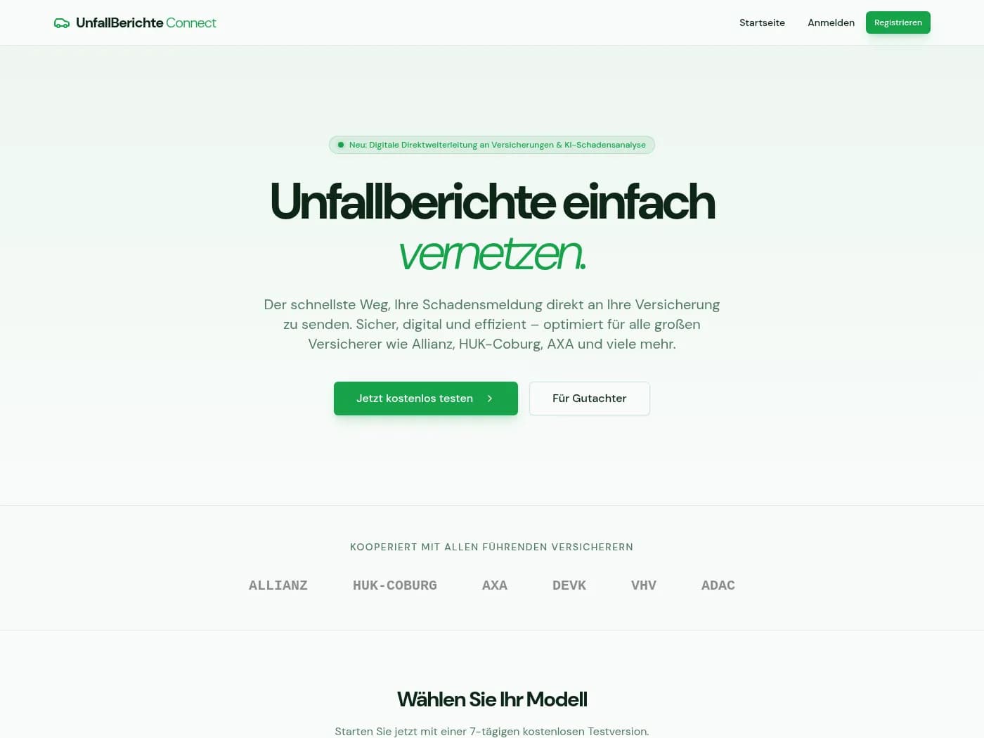 UnfallBericht Connect