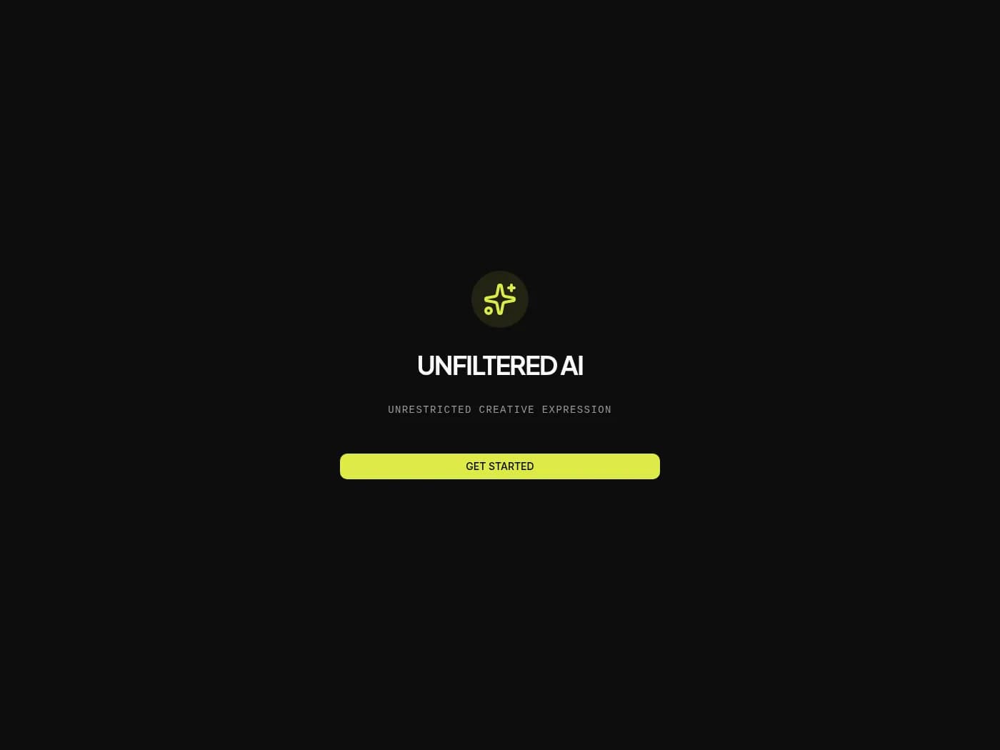 Unfiltered AI Image Gen