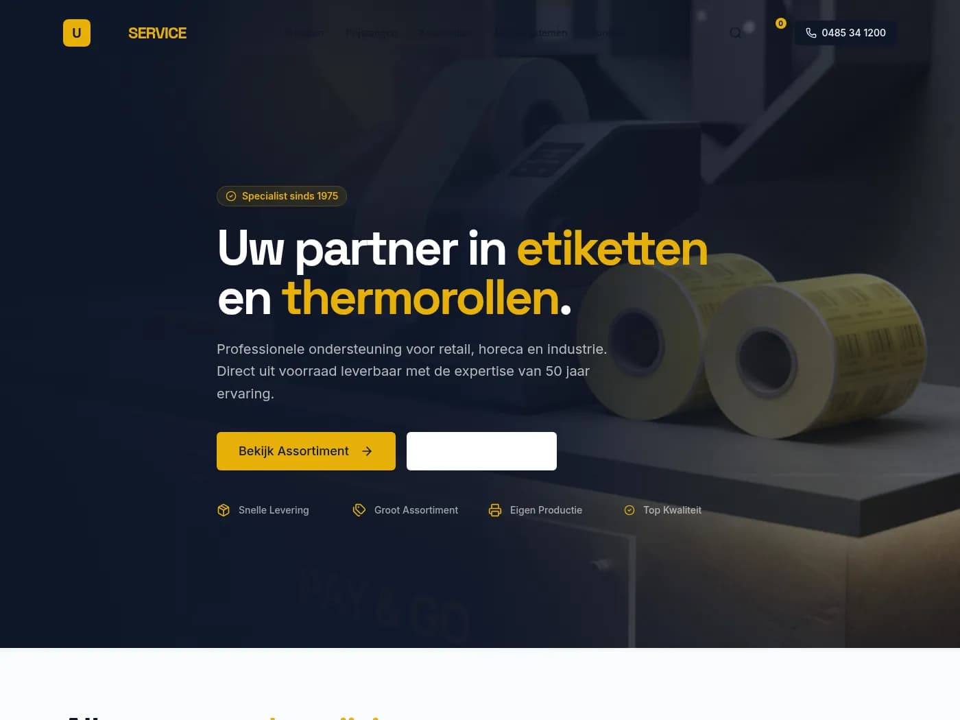 UnieService Redesign