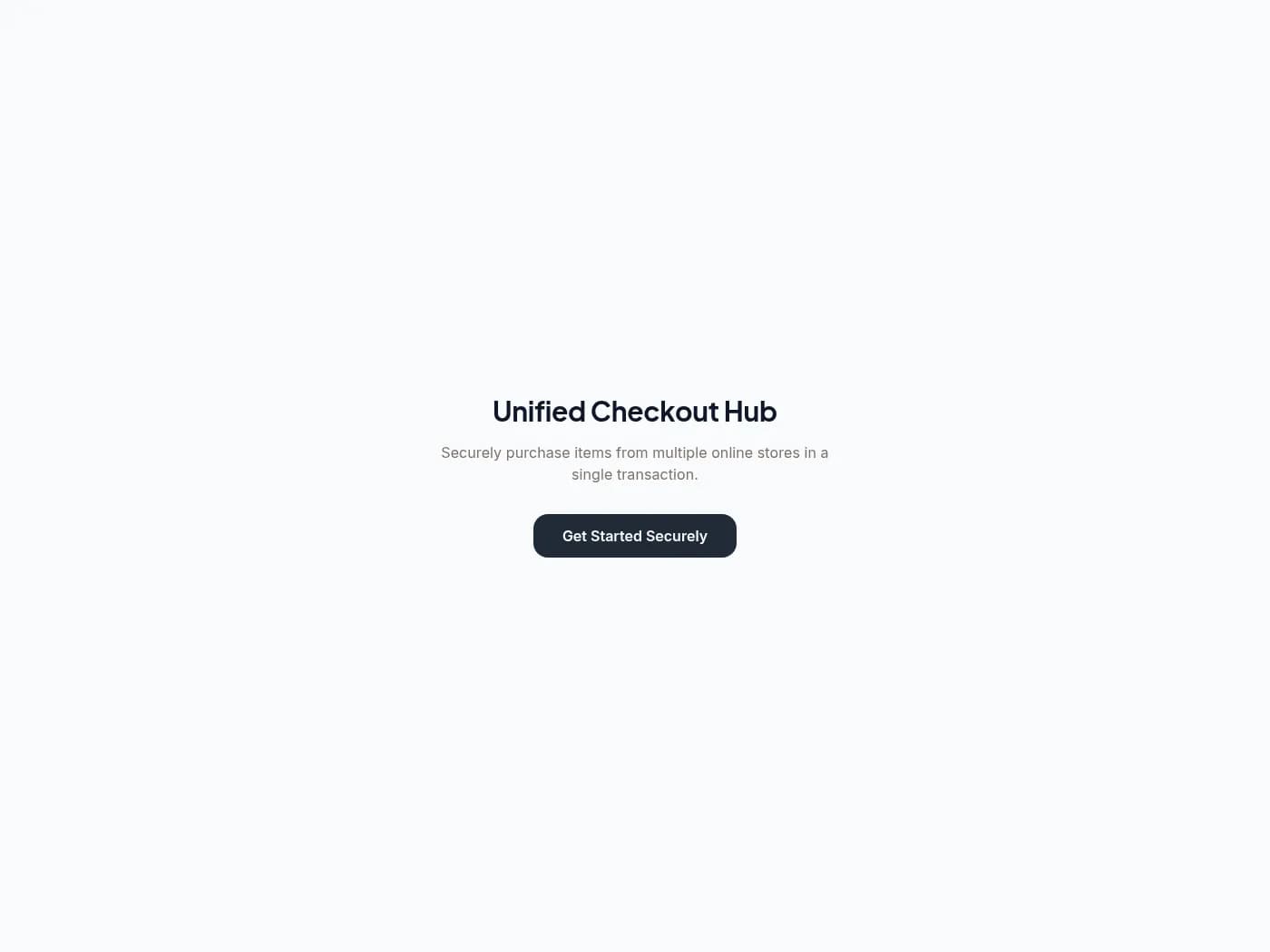 Unified Checkout Hub