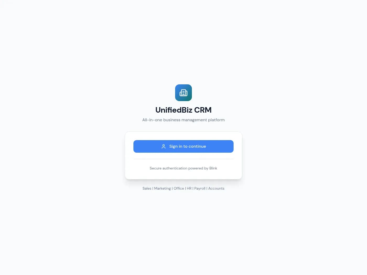 UnifiedBiz CRM Suite