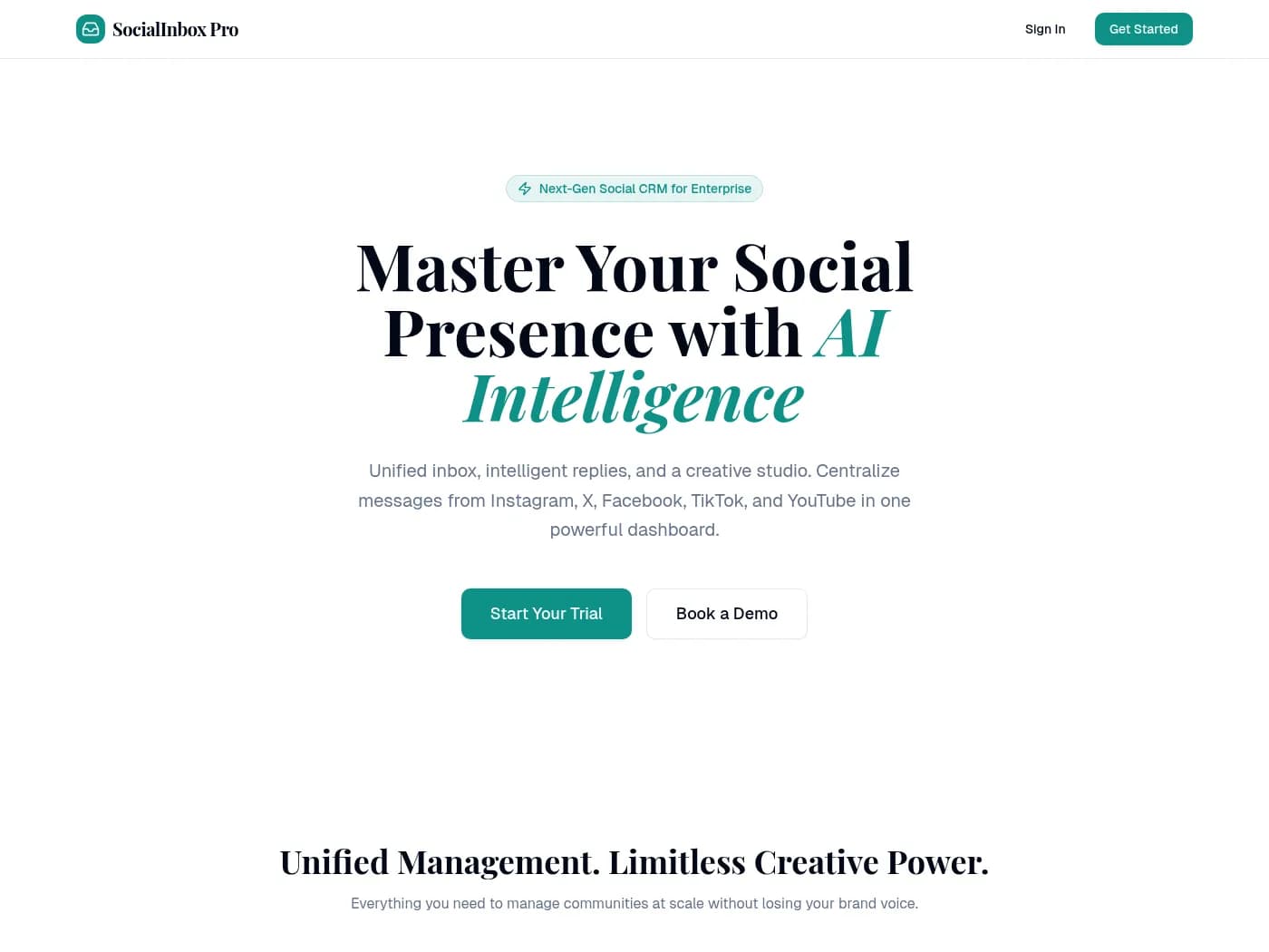 Unified Social Inbox Pro