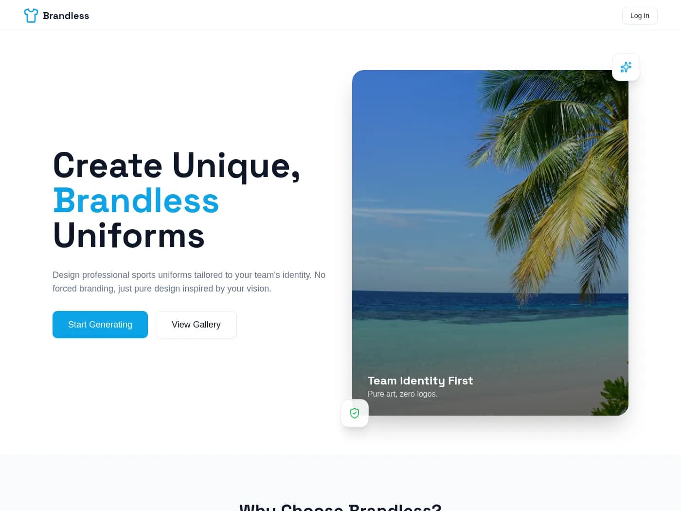 Brandless Uniform Generator