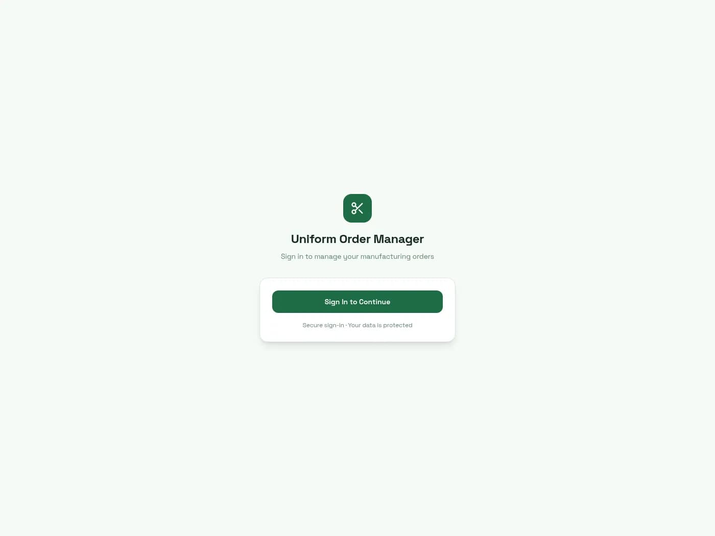 Uniform Order Manager