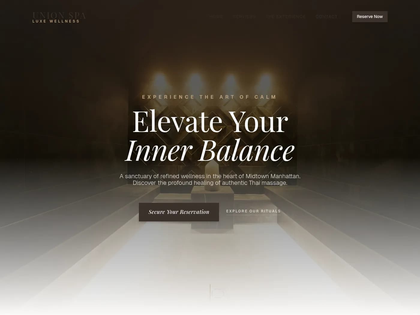 UnionSpa Luxe Site