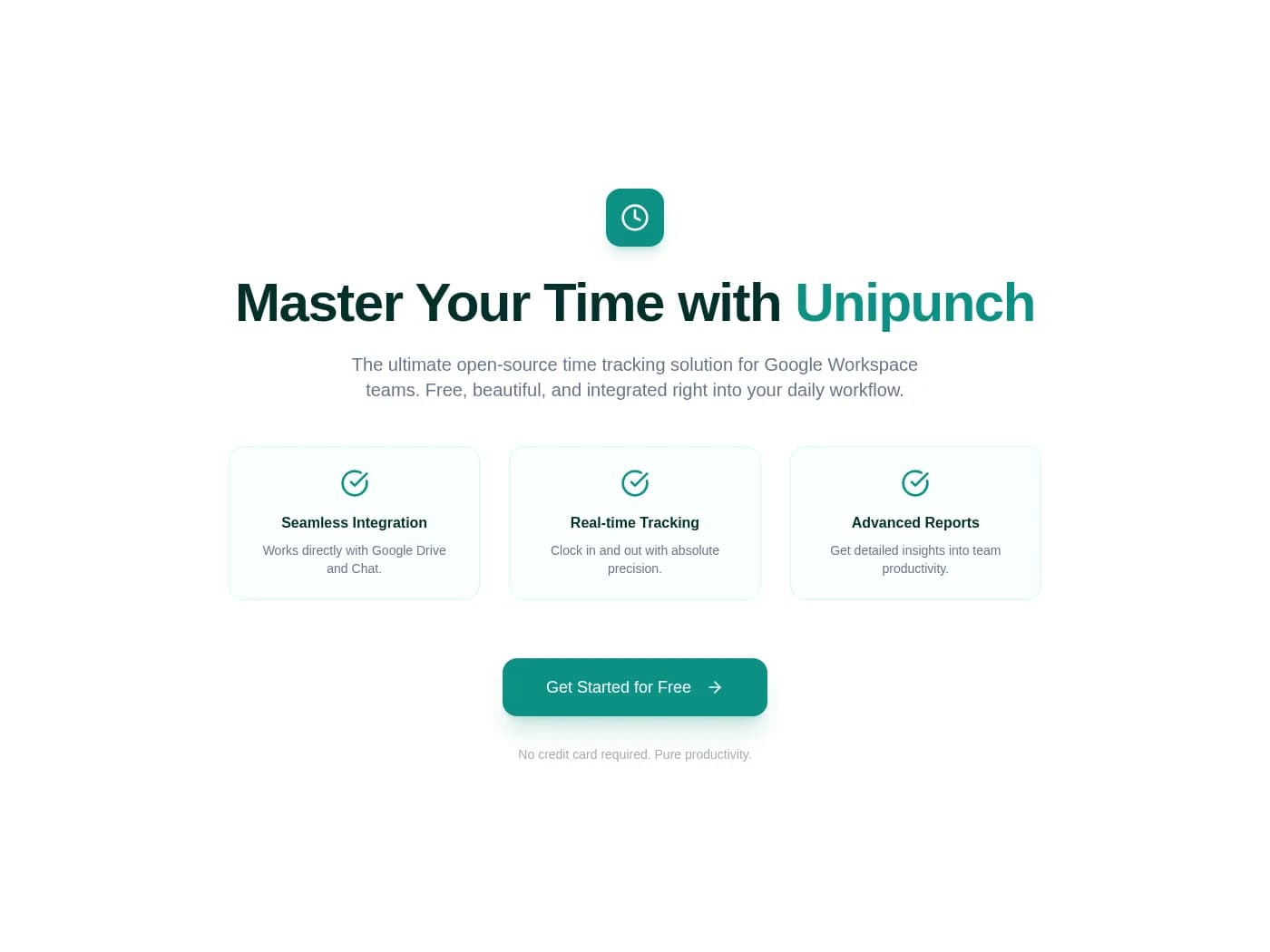 Unipunch Time Tracker