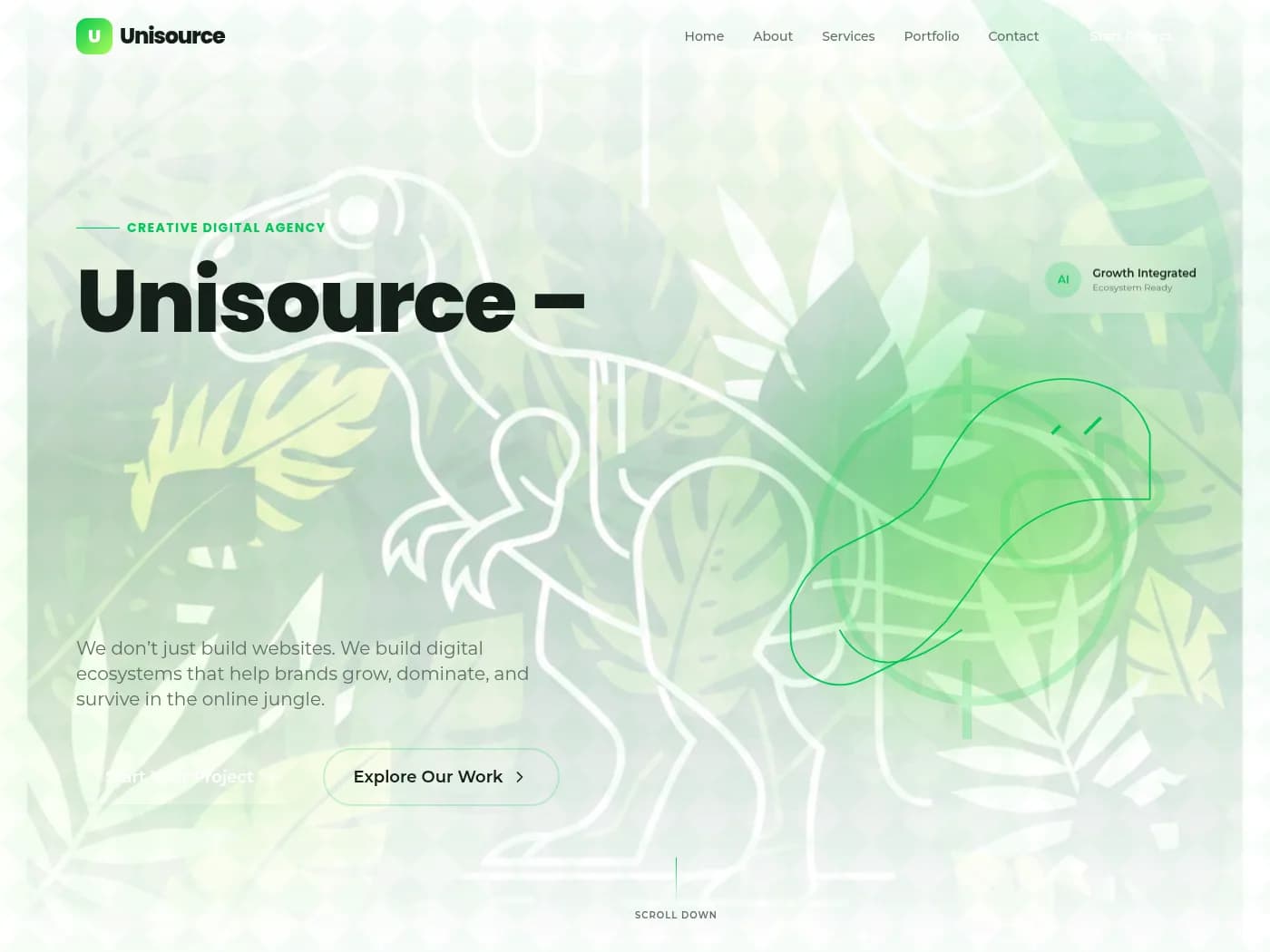 Unisource Evolution Site