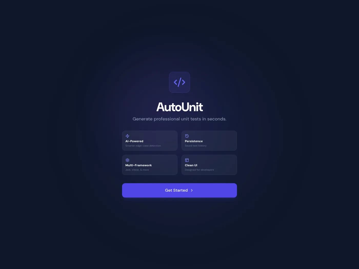 AutoUnit Generator