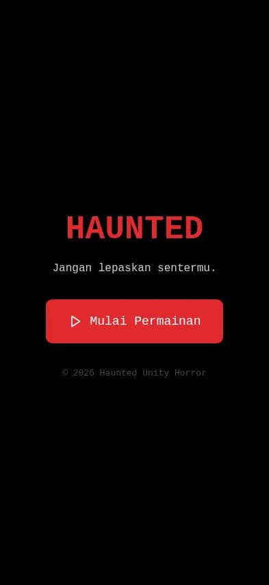 Haunted Unity Horror Game