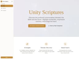 Unity Scriptures App