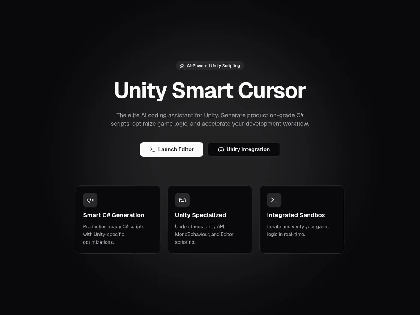 Unity Smart Cursor