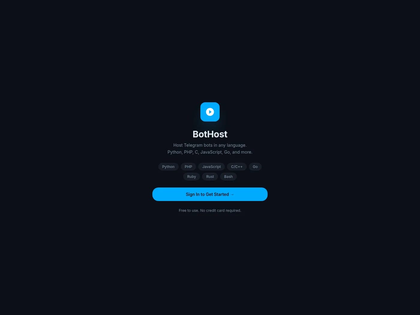 Universal Bot Host
