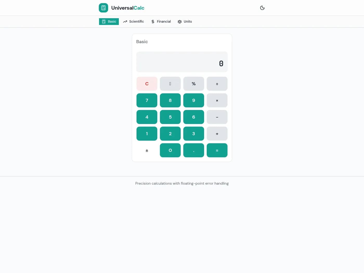 Universal Calculator Pro